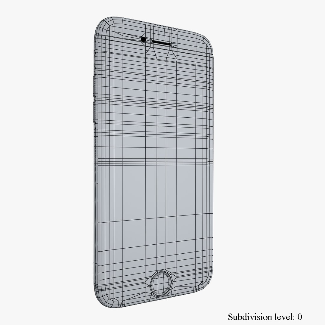 3d Model Apple Iphone 7