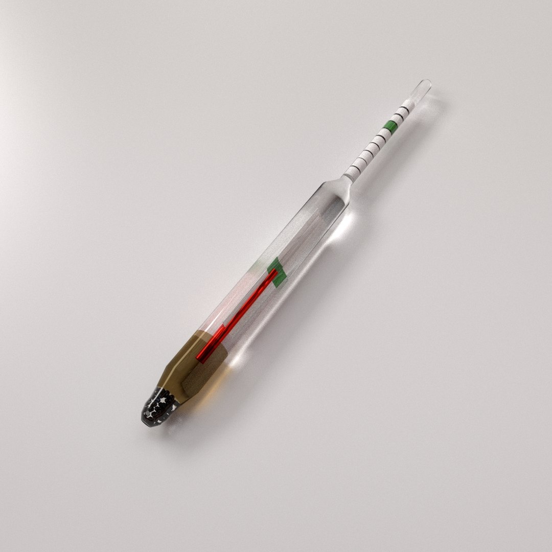 3D Model Floating Hydrometer - TurboSquid 1799654