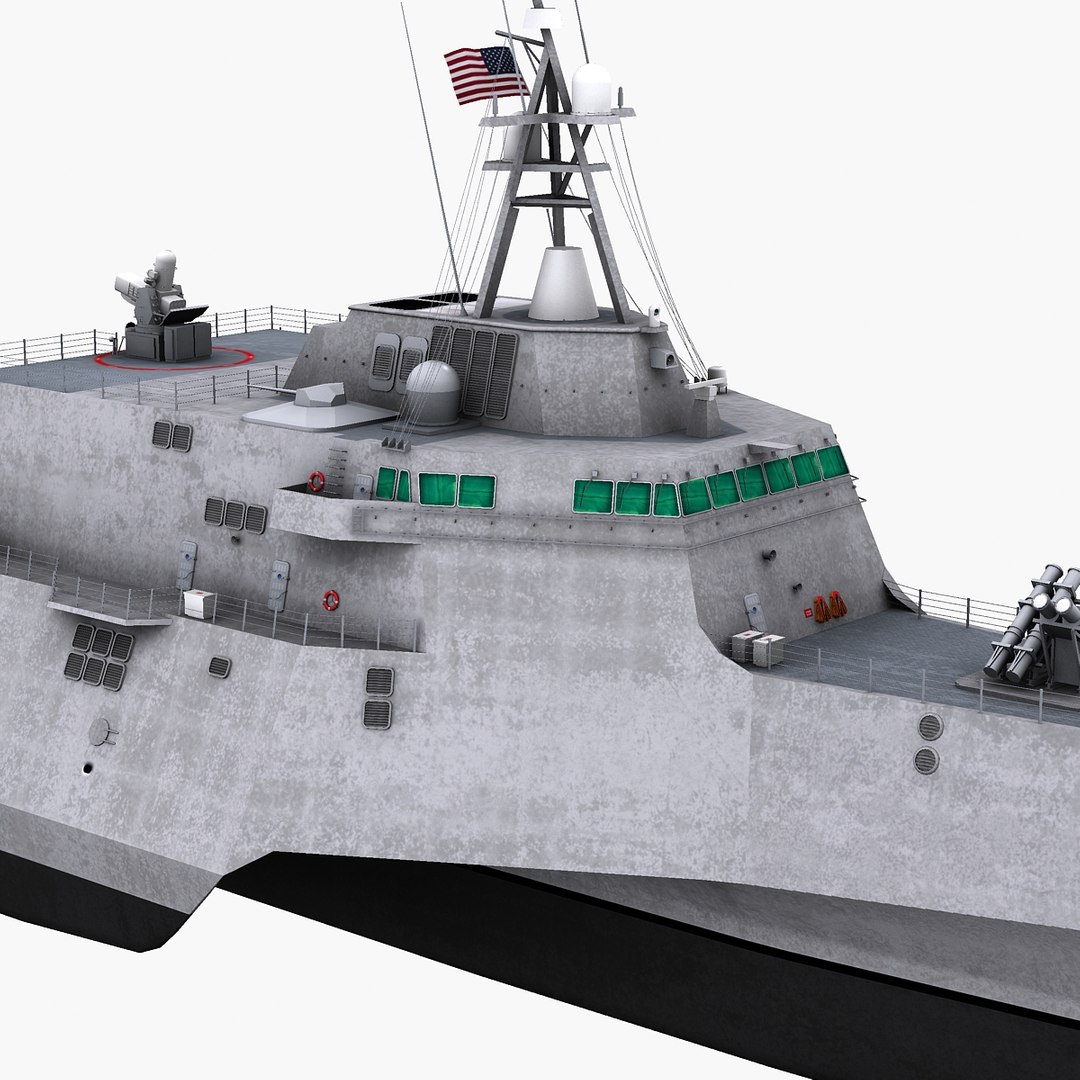 3d Model Uss Coronado Lcs-4 Littoral Combat