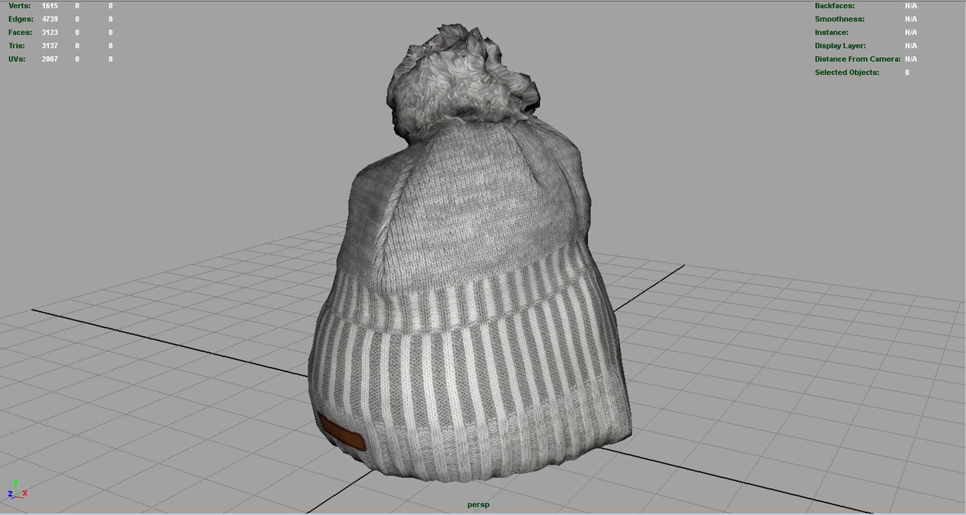 3D Winter Hat - TurboSquid 1339197
