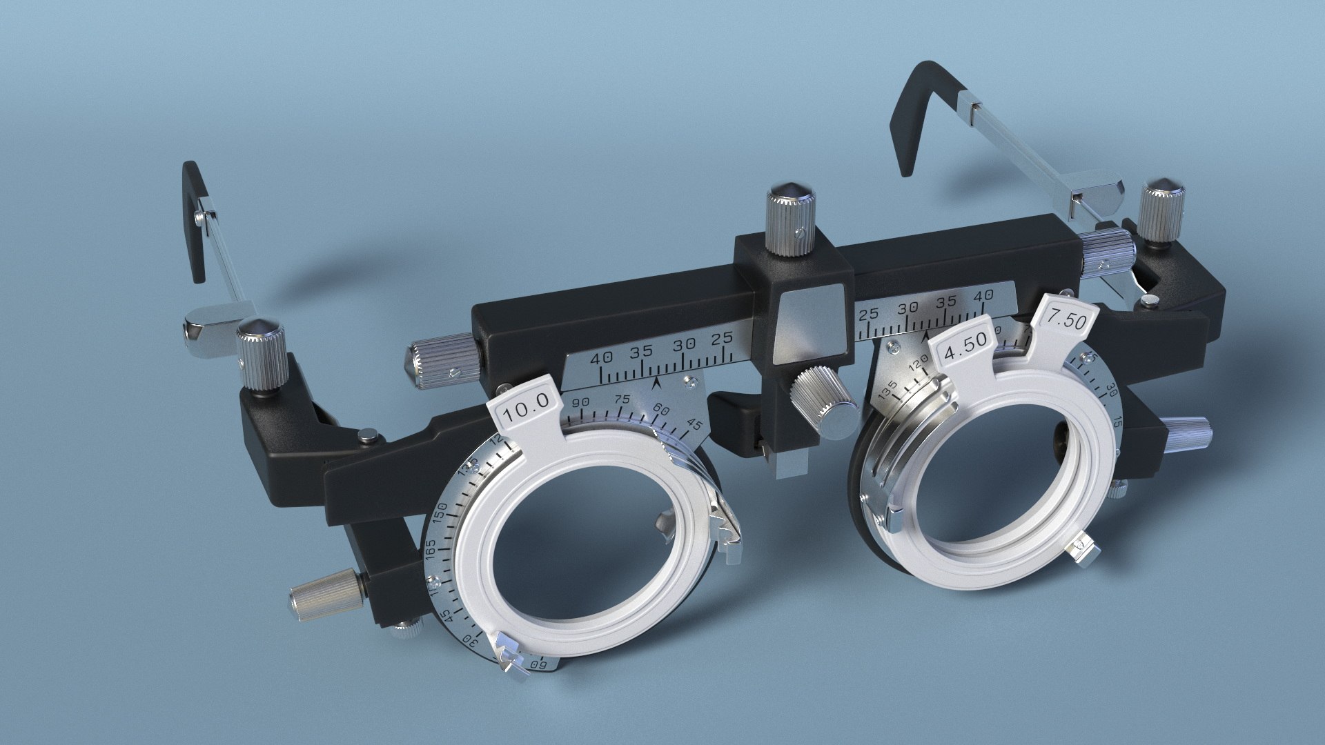 Adjustable Optical Frame For Optometry 3D Model - TurboSquid 2384547