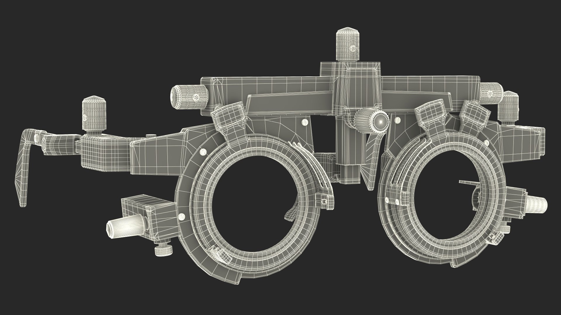 Adjustable Optical Frame For Optometry 3D Model - TurboSquid 2384547