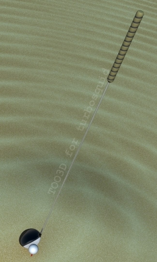 3d Model Golf Driver