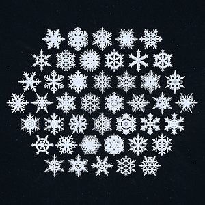 snowflake texture blender