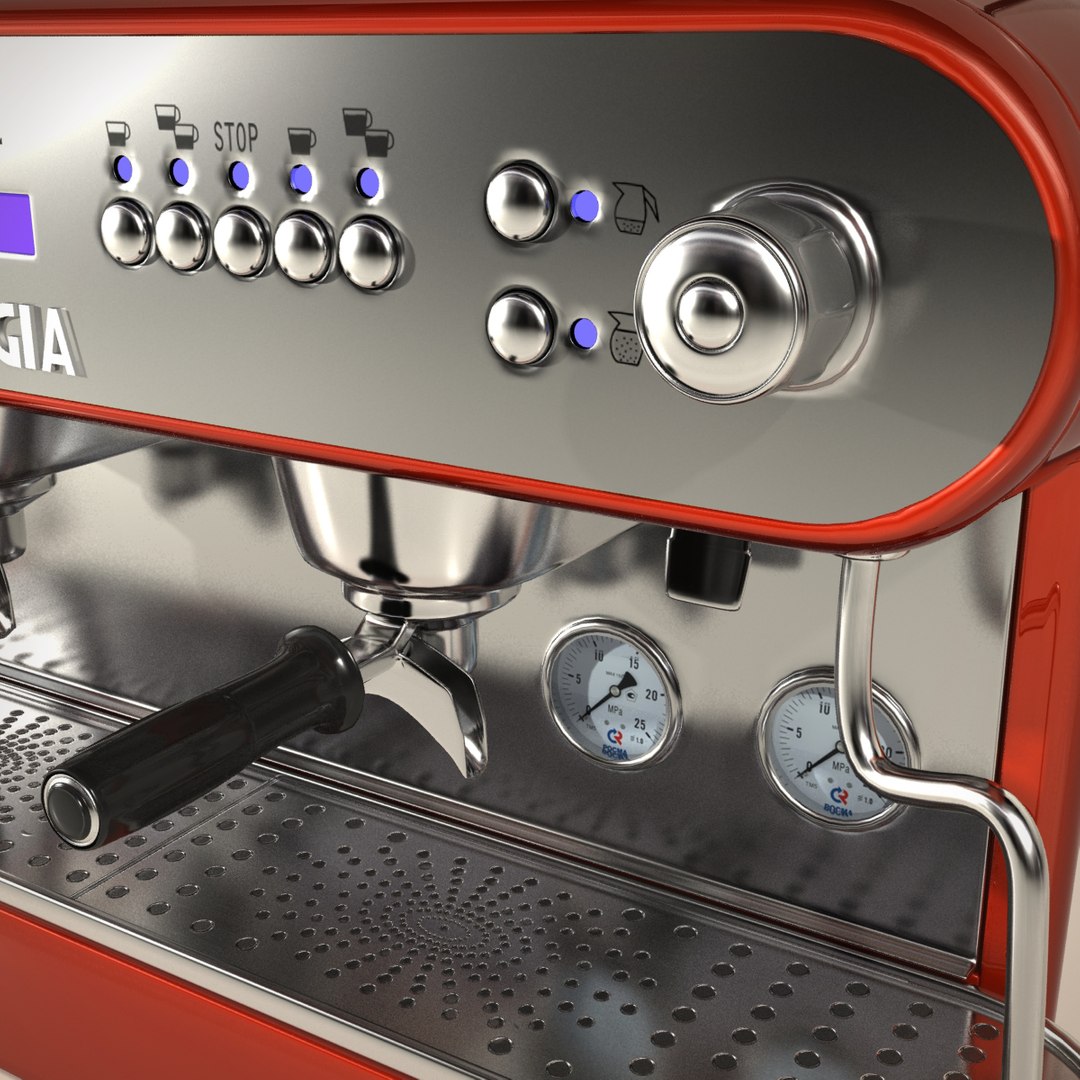 3d Commercial Gaggia Deco Coffee Maker