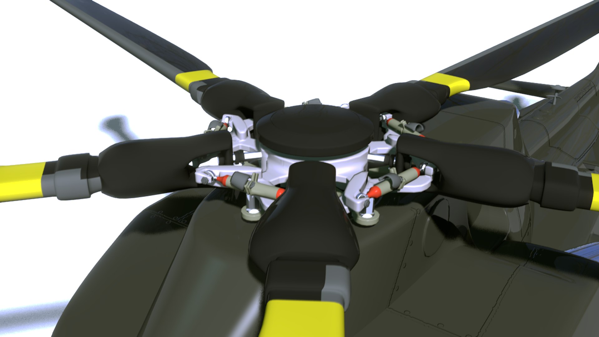 3d Model Eh 101 Helicopter
