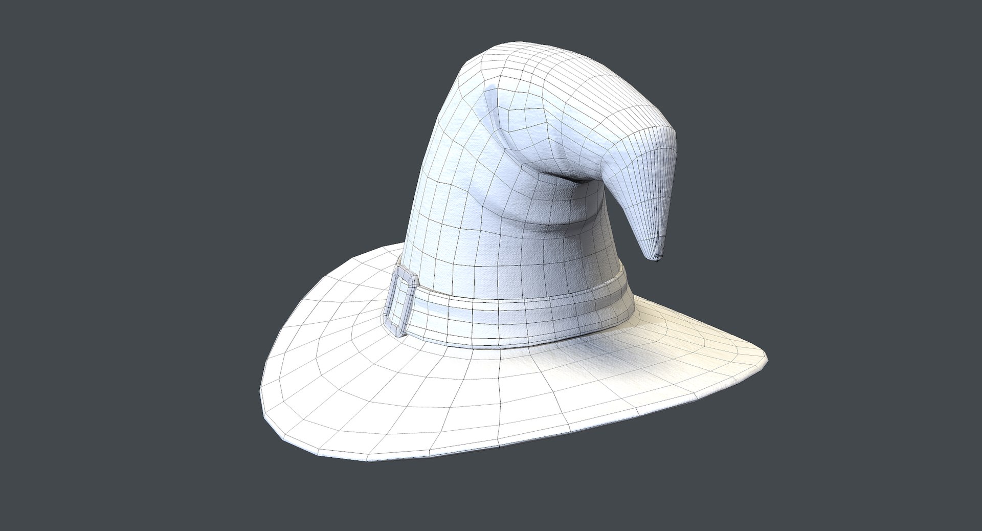 Ready Witch Hat 3D Model - TurboSquid 1458375