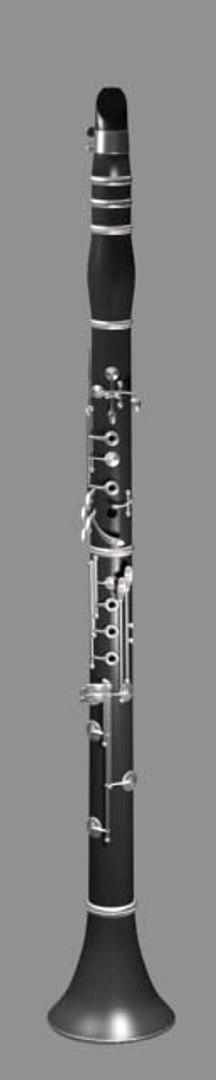 Clarinet 3d Model