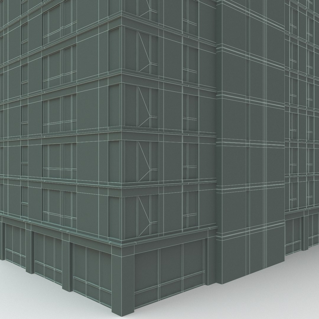 3D Building Model - TurboSquid 1552592