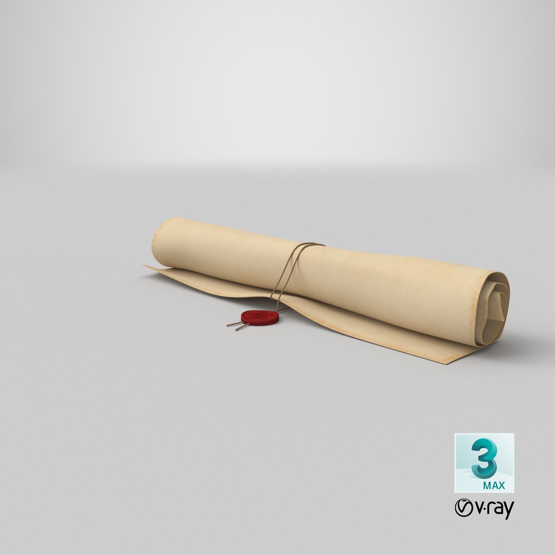 3D Scroll V2 - TurboSquid 2159285