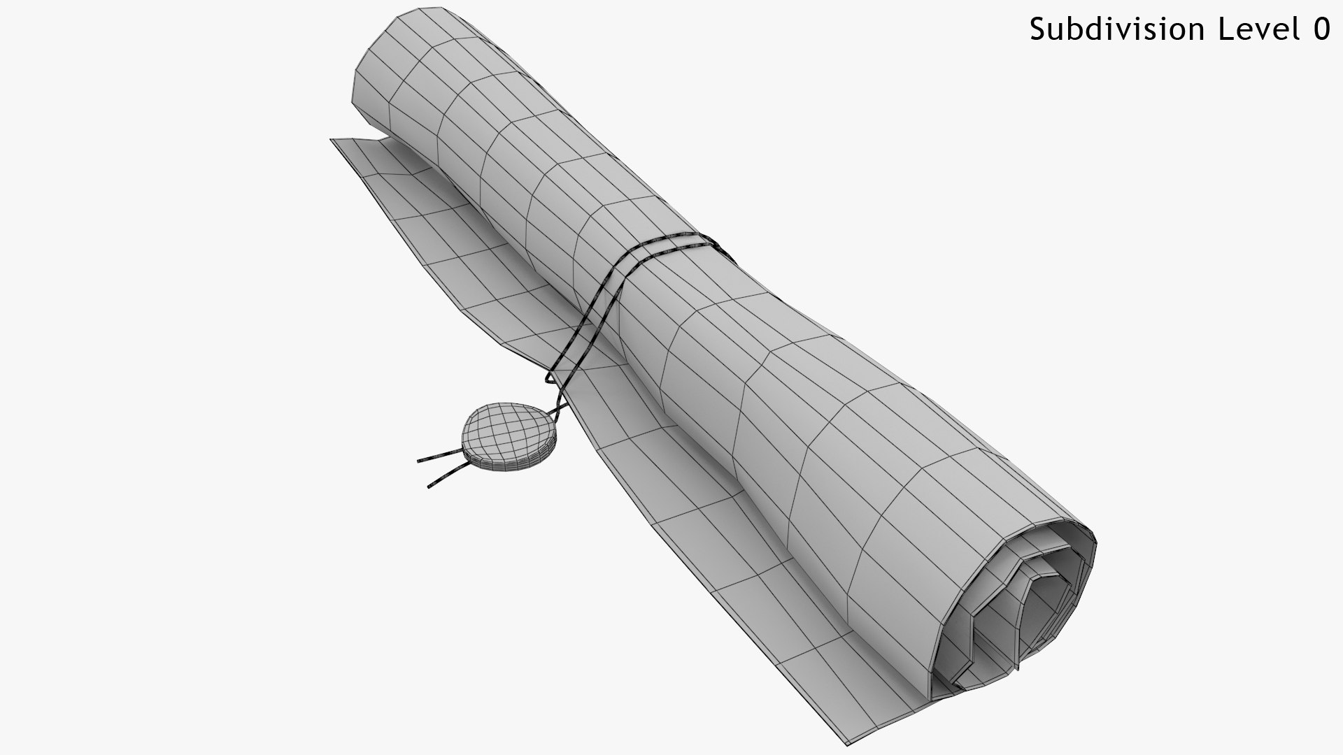 3D Scroll V2 - TurboSquid 2159285