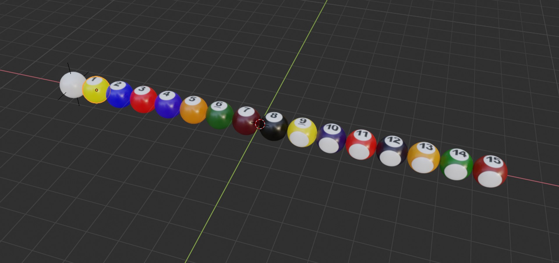 3D Billiard Pool Balls Model - TurboSquid 1455419