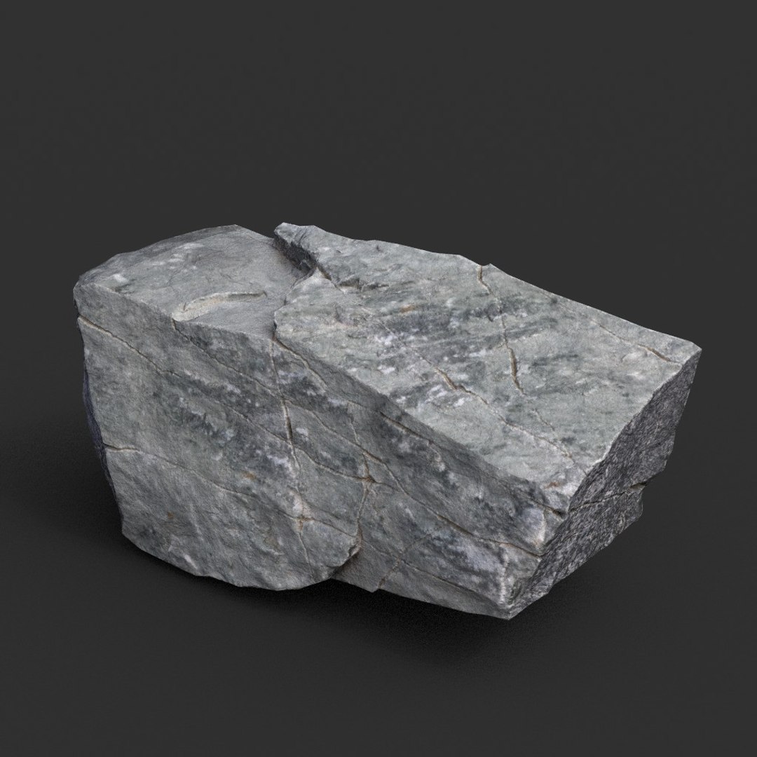 12 Low Poly PBR Rock Photogrammetry 3D Model - TurboSquid 2163094