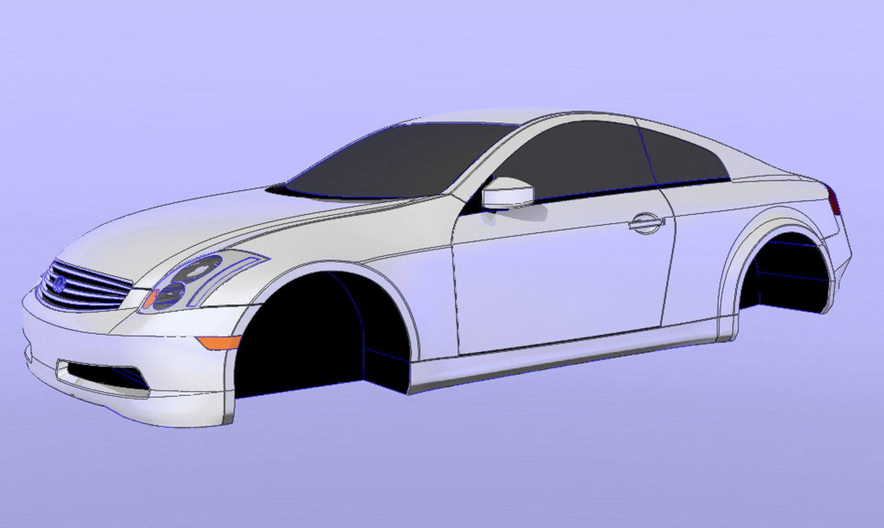 3d 3dm Infiniti G35 Coupe