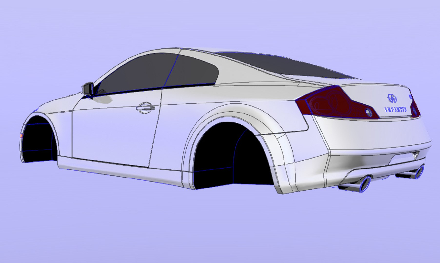 3d 3dm Infiniti G35 Coupe