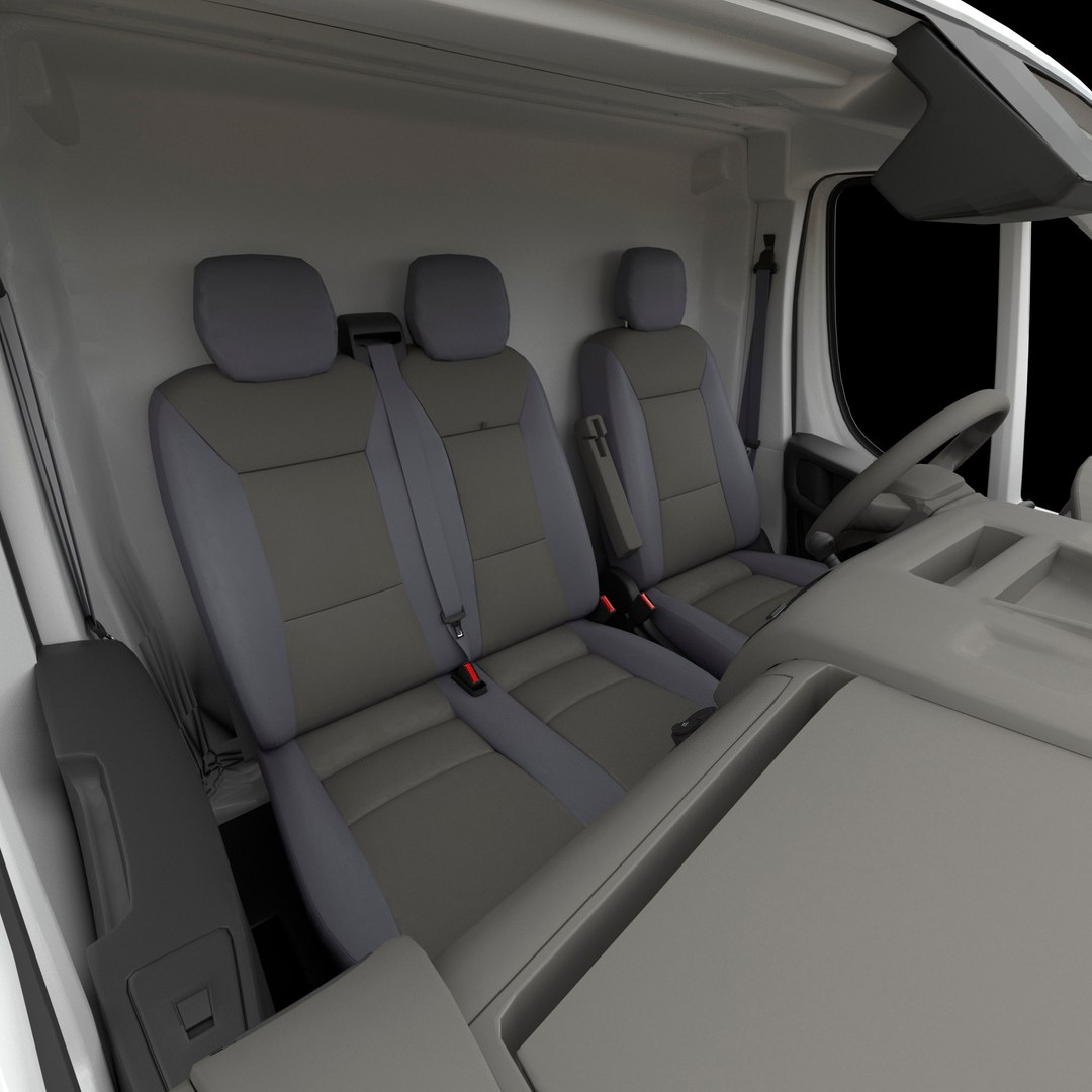L3H3 Global Commercial Van Detailed Interior 3D - TurboSquid 2338491