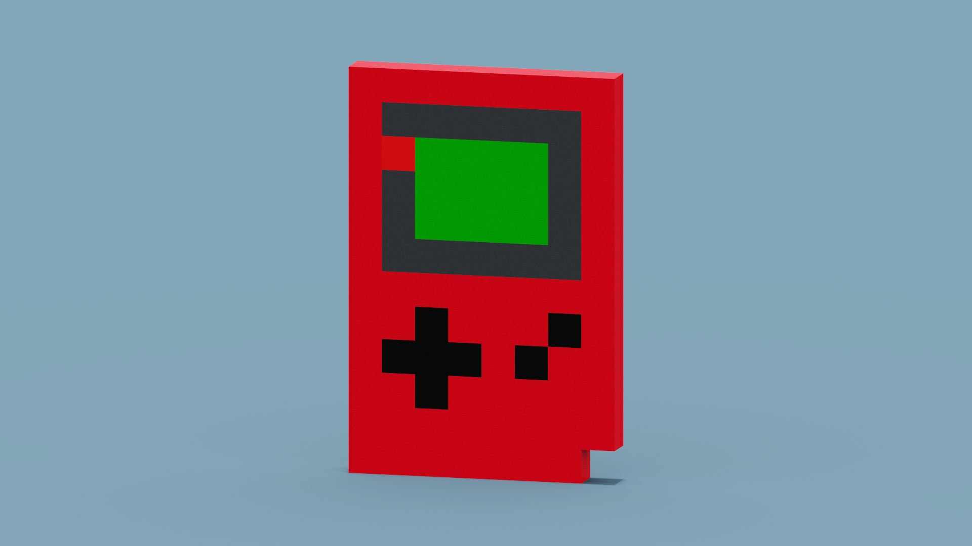 3D Red Gameboy Model - TurboSquid 2000178