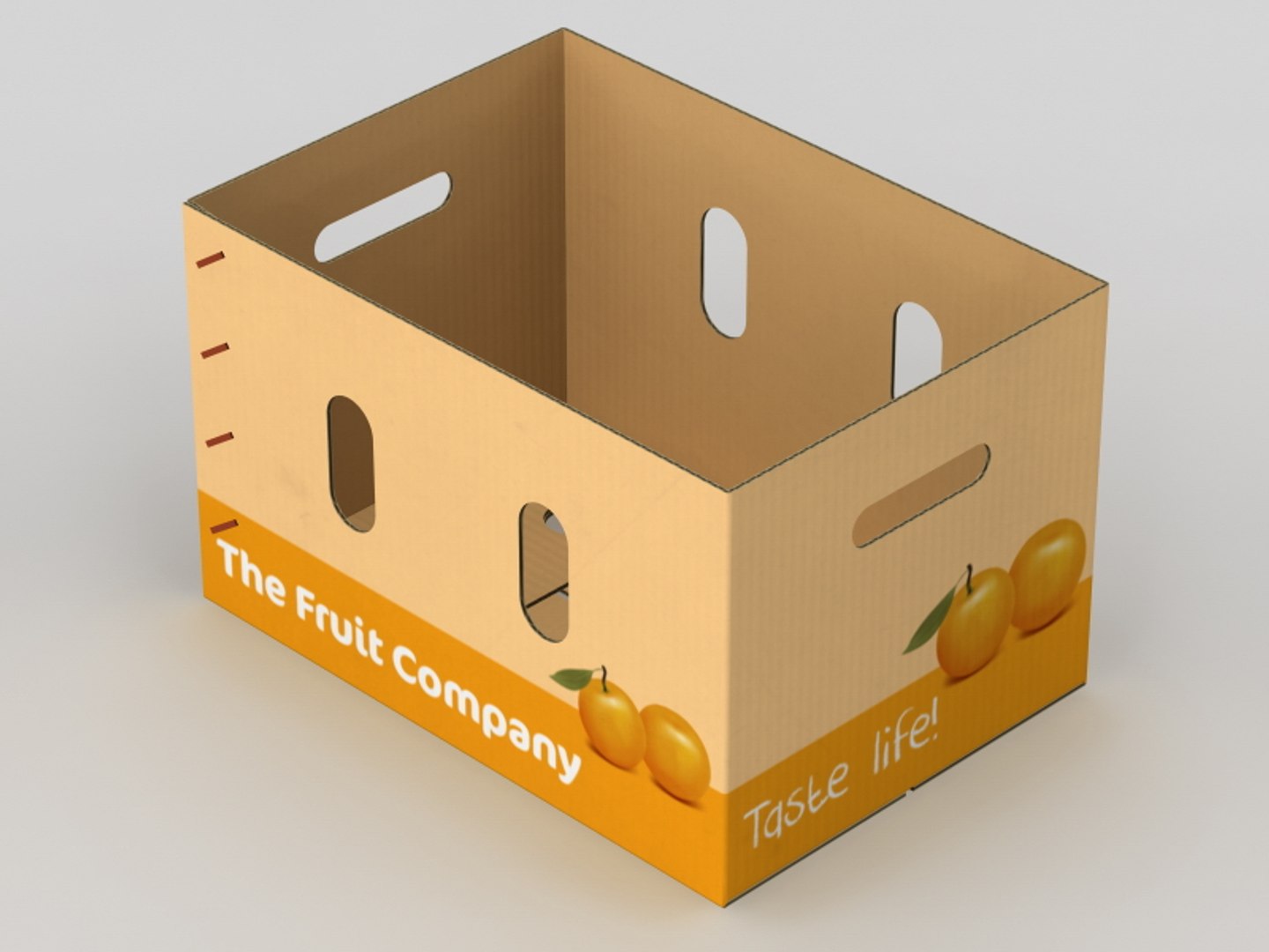 Max Corrugated Fruits Vegetables Box