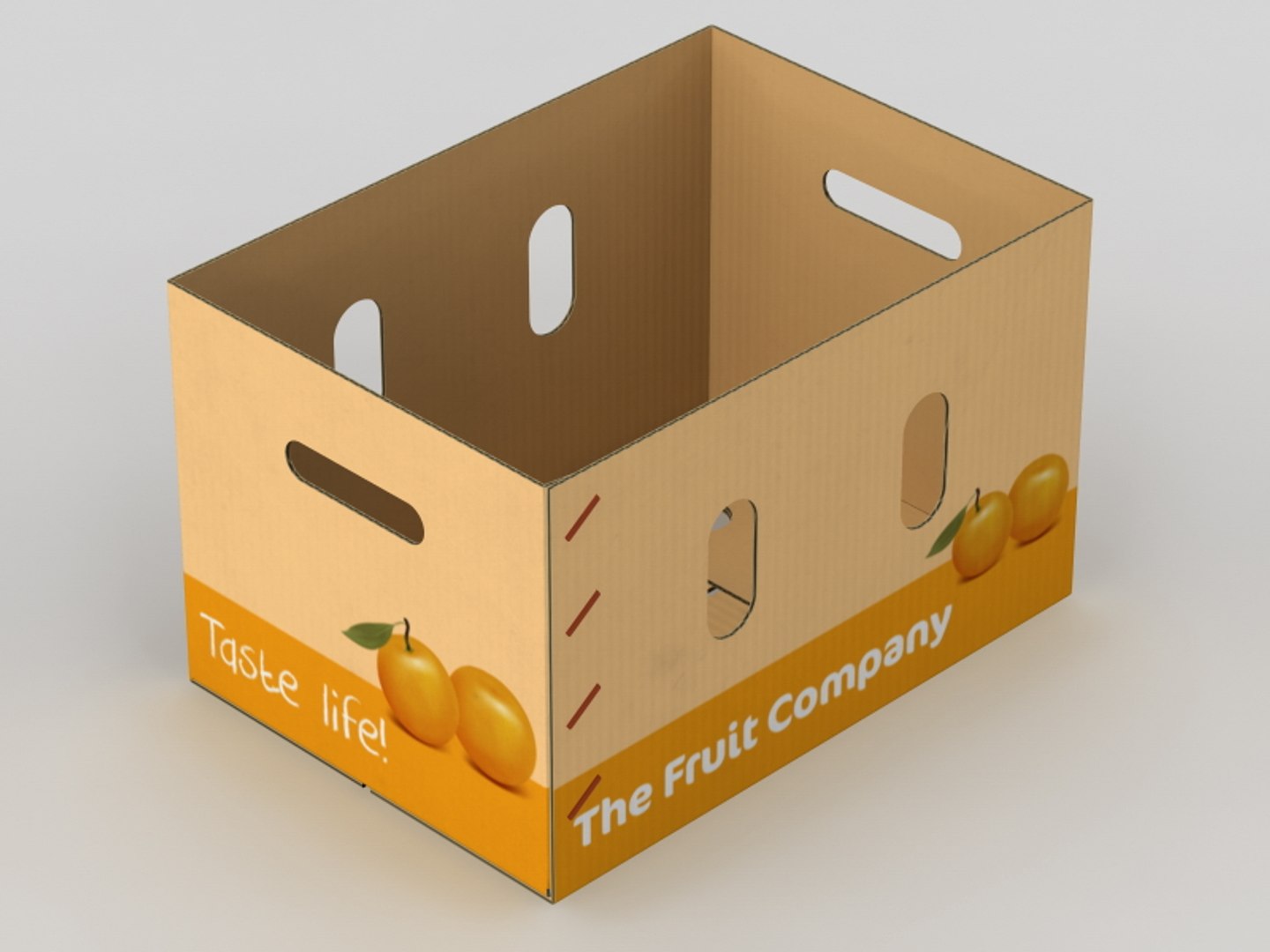 Max Corrugated Fruits Vegetables Box