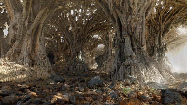 dragon forest 3d max