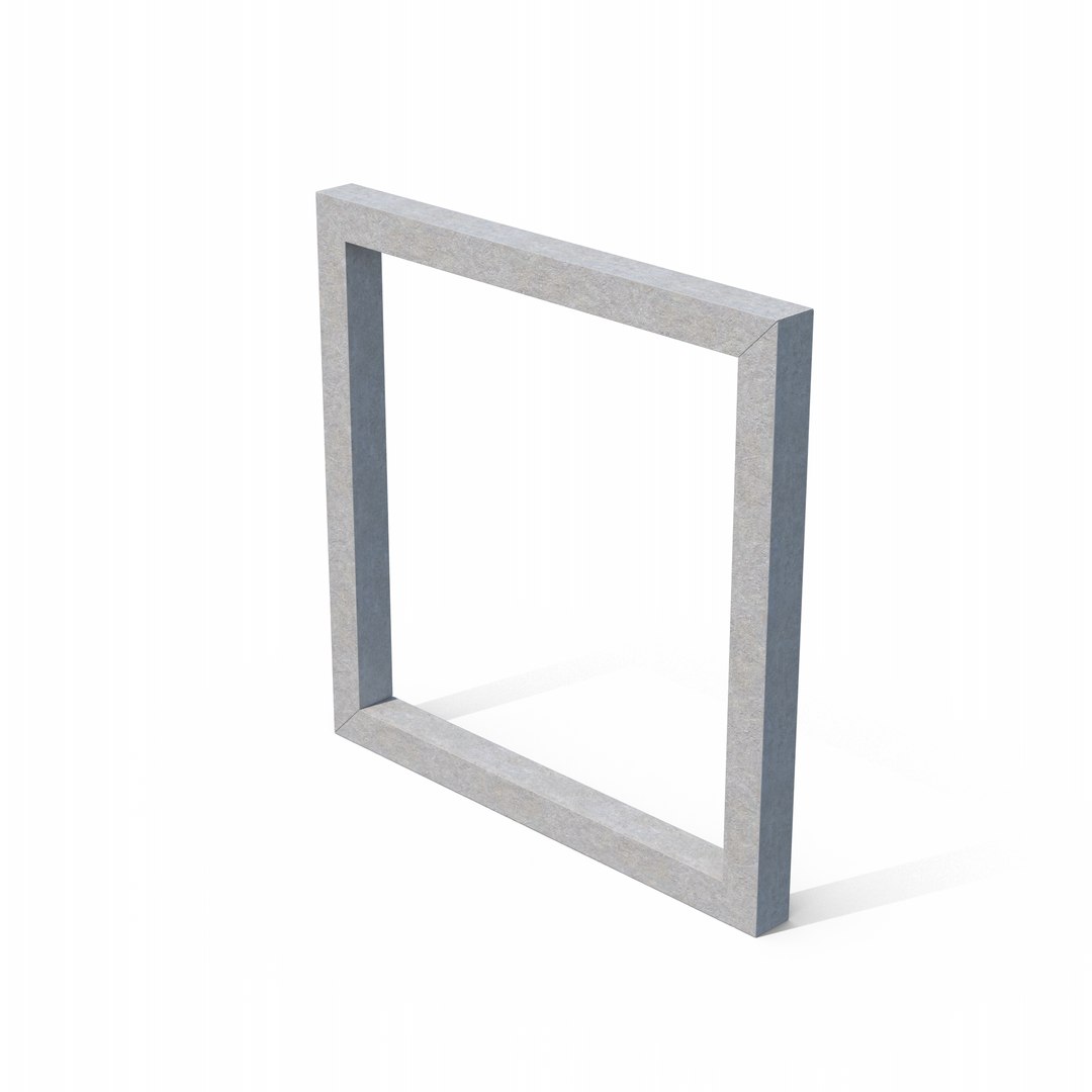 3D Model Concrete Beam Frame - TurboSquid 2436137