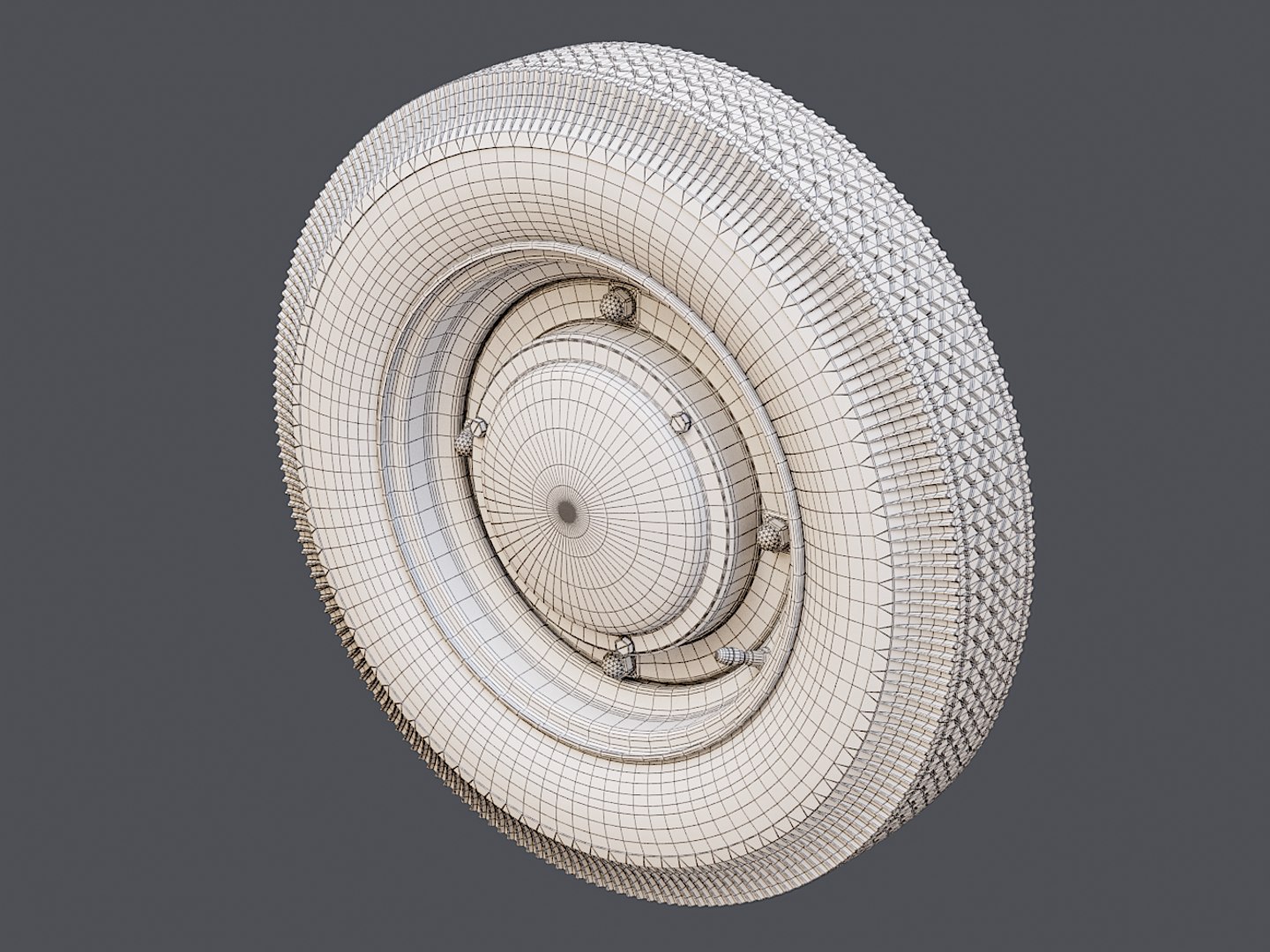 3D classic car wheel pbr - TurboSquid 1336795