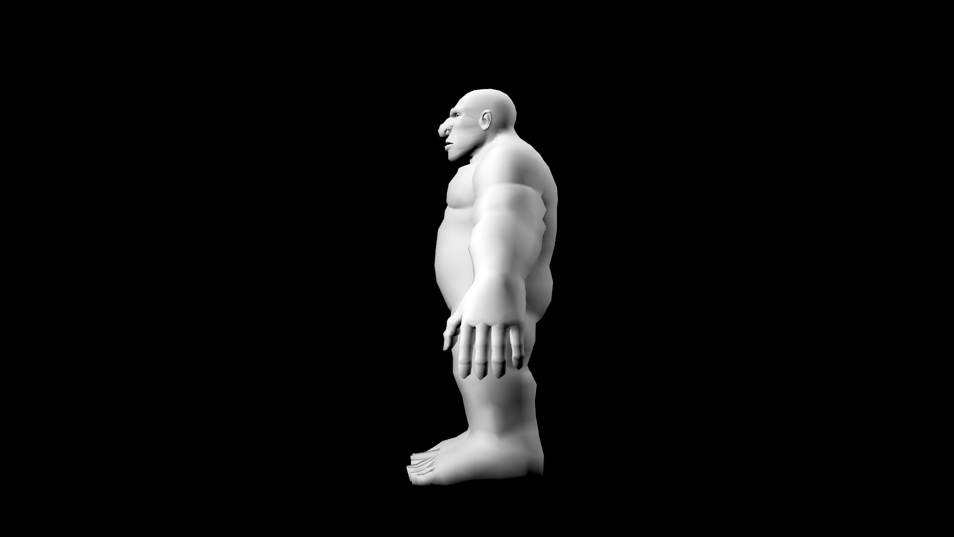 3D Dwarf Body Base - TurboSquid 1599034