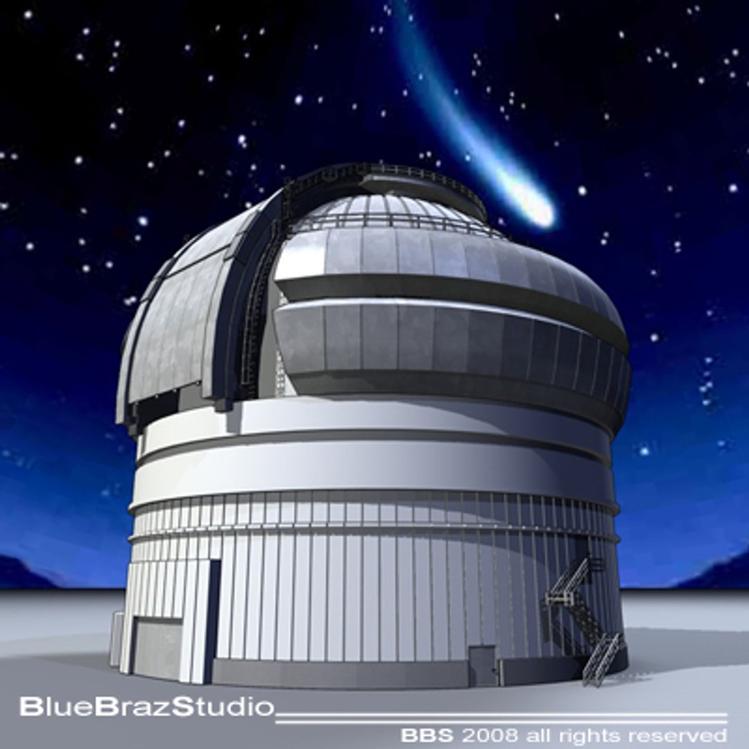 3d model observatory