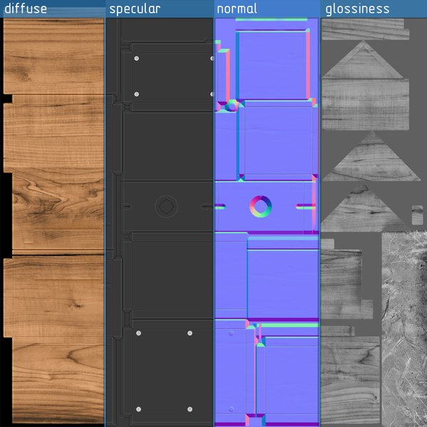 3ds max nest box wood