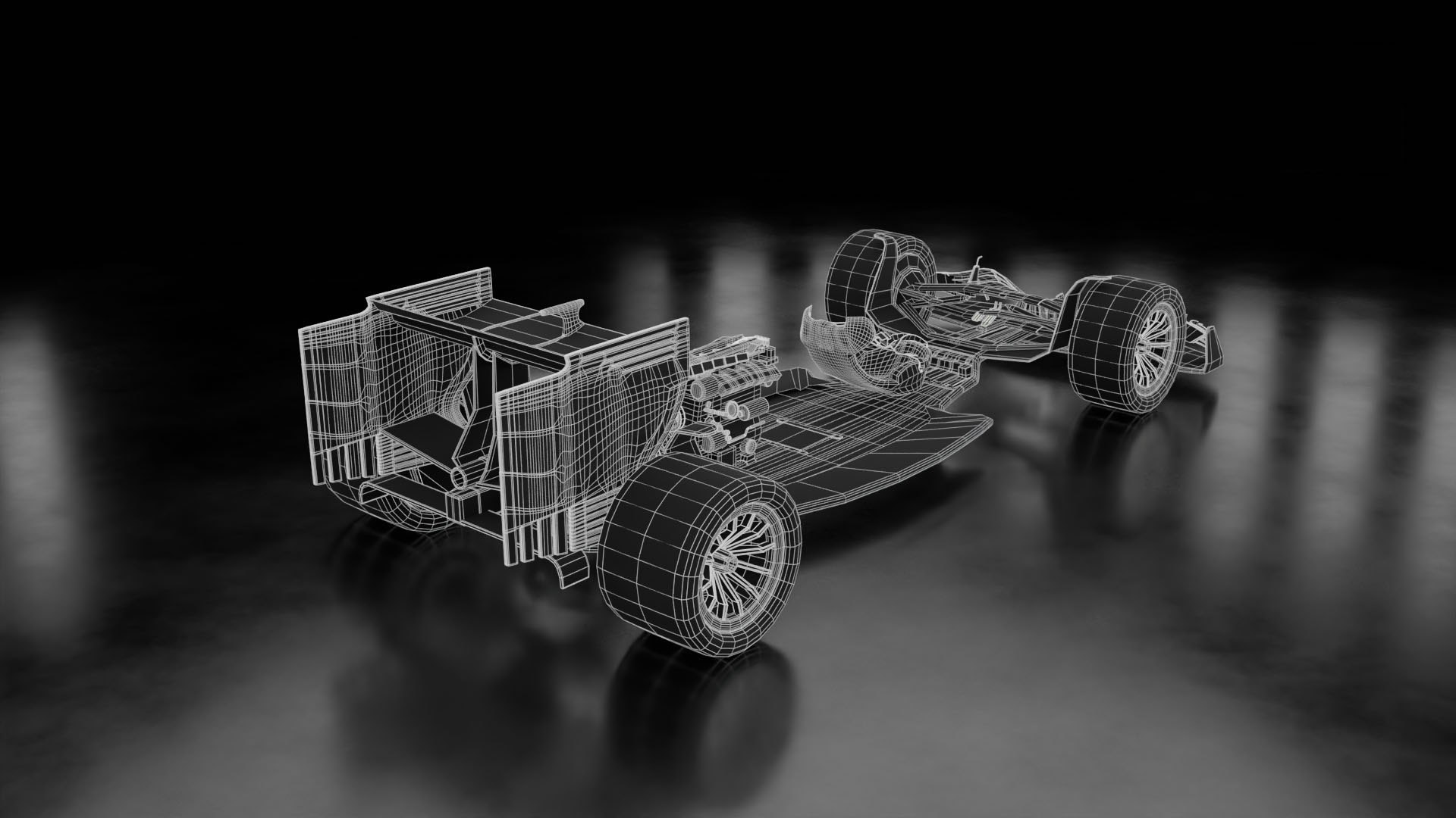 Generic Racing Car F2 3D model - TurboSquid 2142959