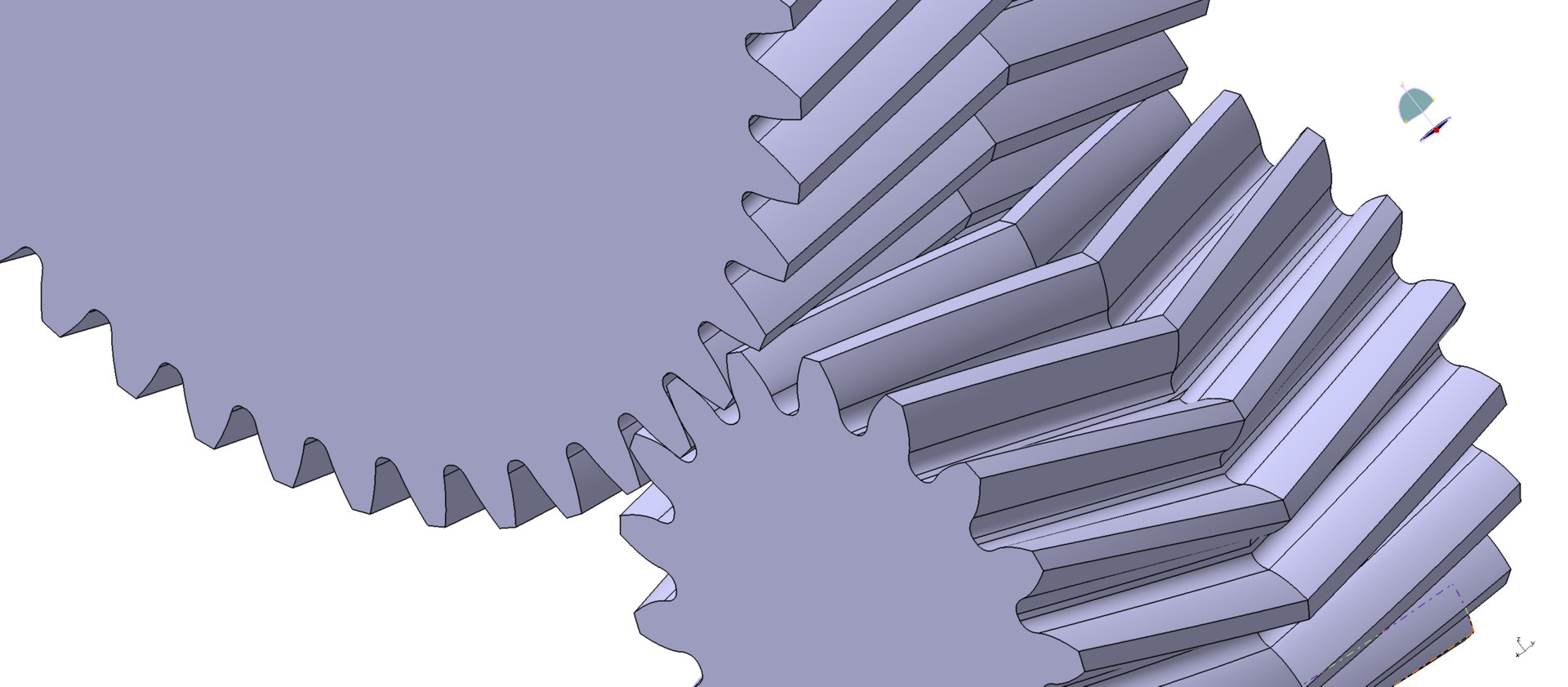 Spur Bevel And Worm Gears Set Model - TurboSquid 1876617
