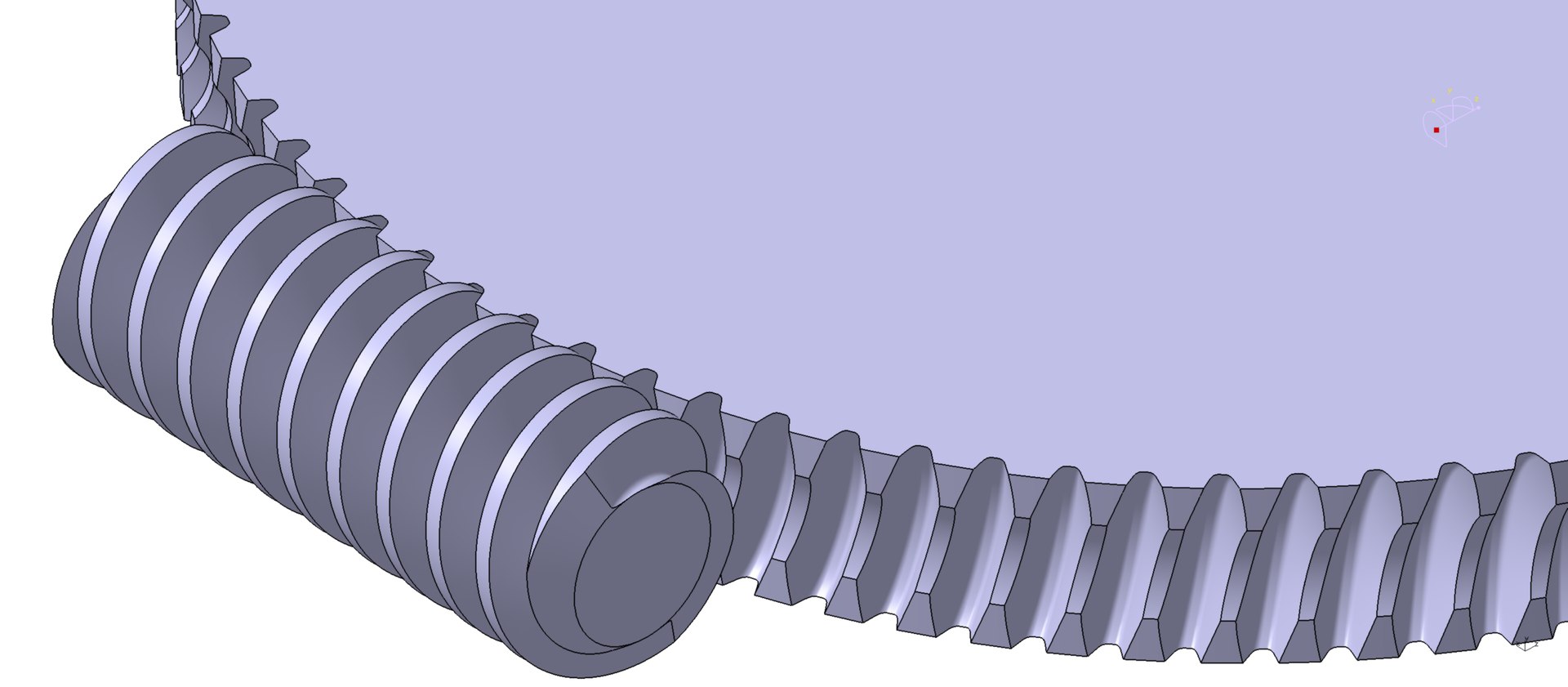 Spur Bevel And Worm Gears Set Model - TurboSquid 1876617