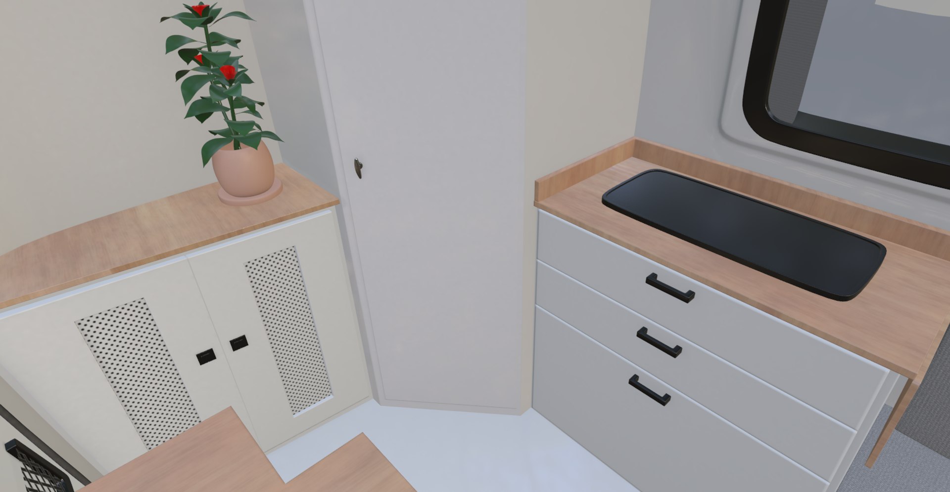 3D Capsule Caravans Mini Micro Camper Trailer Olive Green - TurboSquid ...