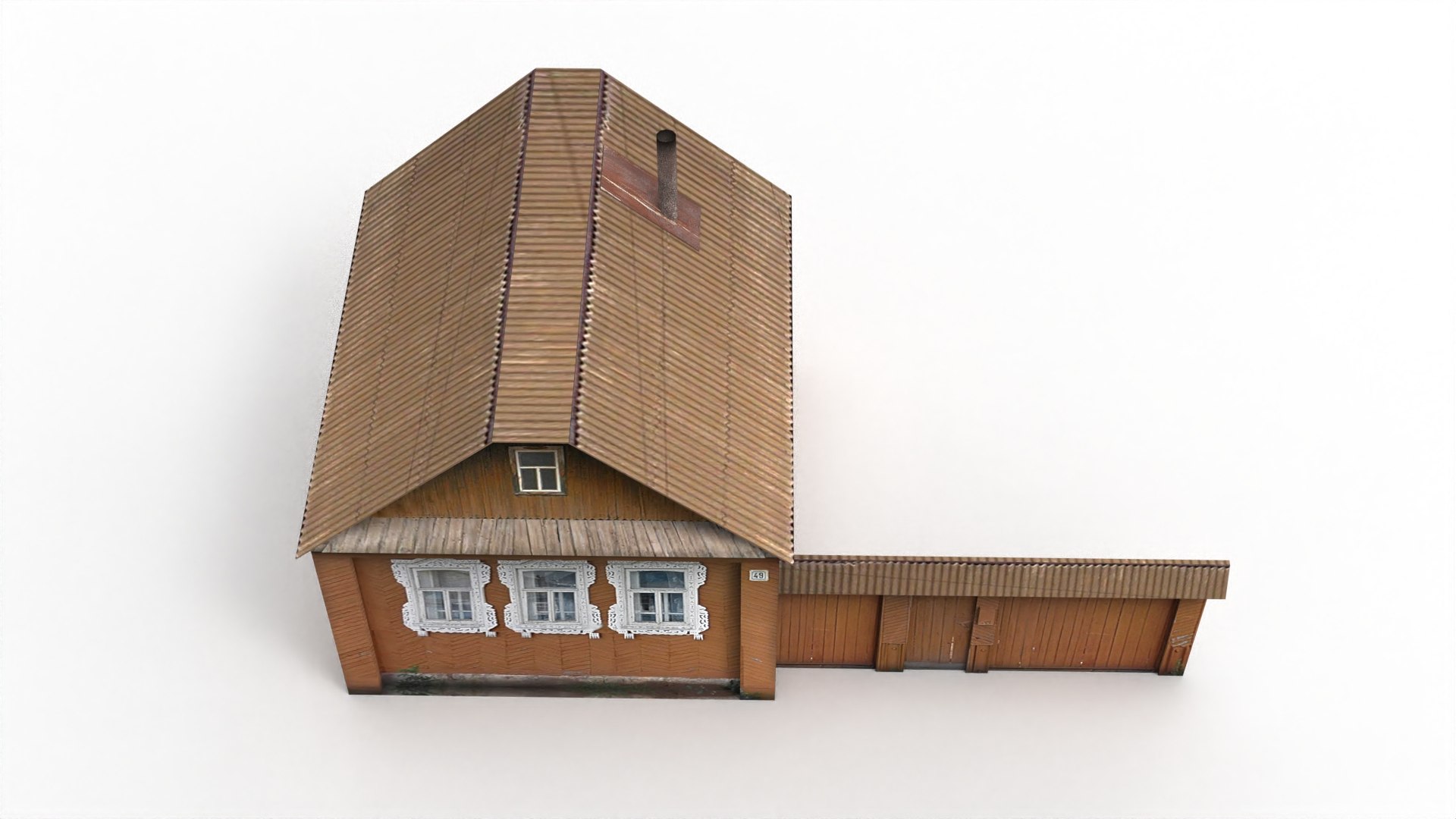 3D Village House Model - TurboSquid 1814746