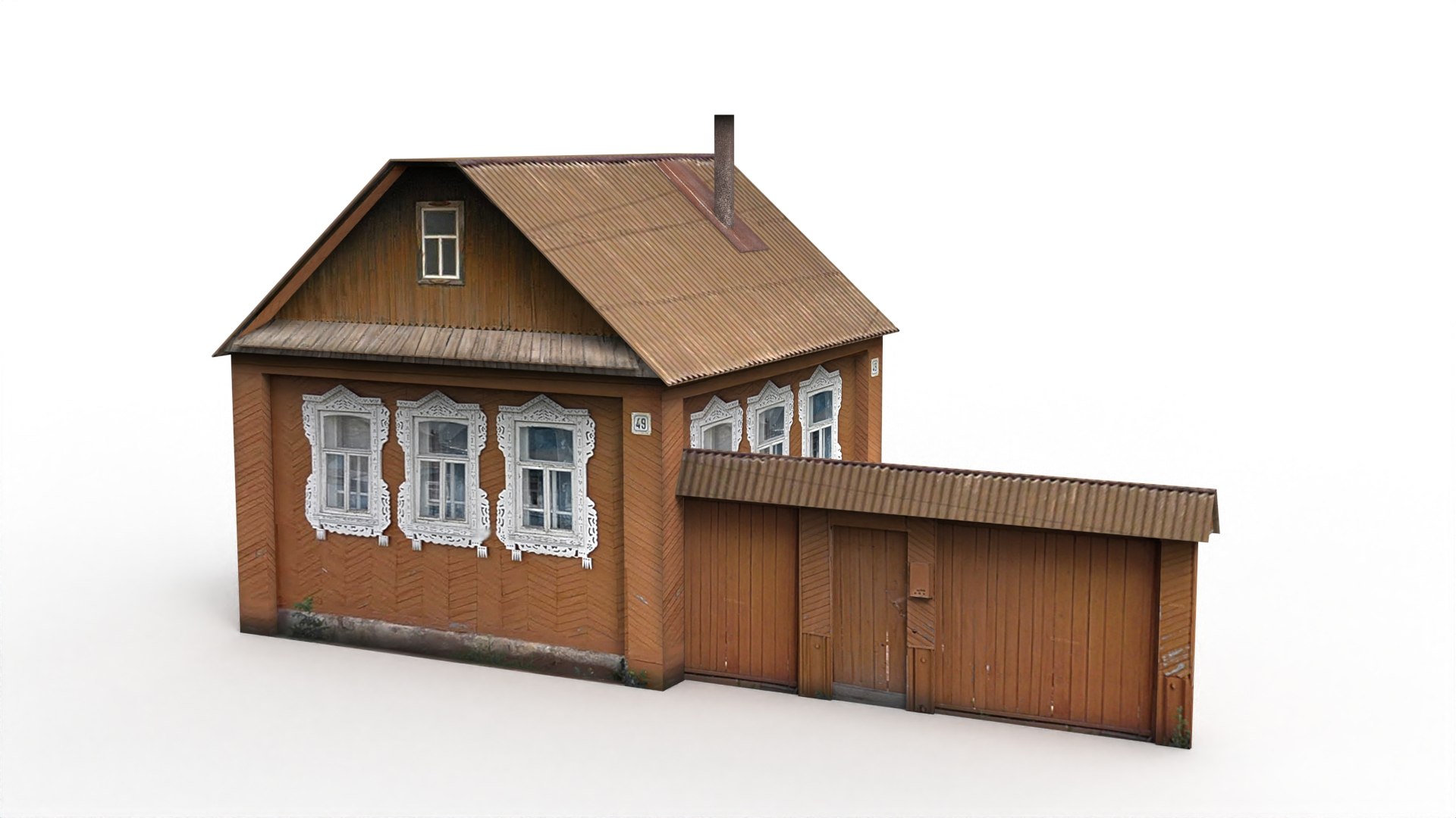 3D Village House Model - TurboSquid 1814746