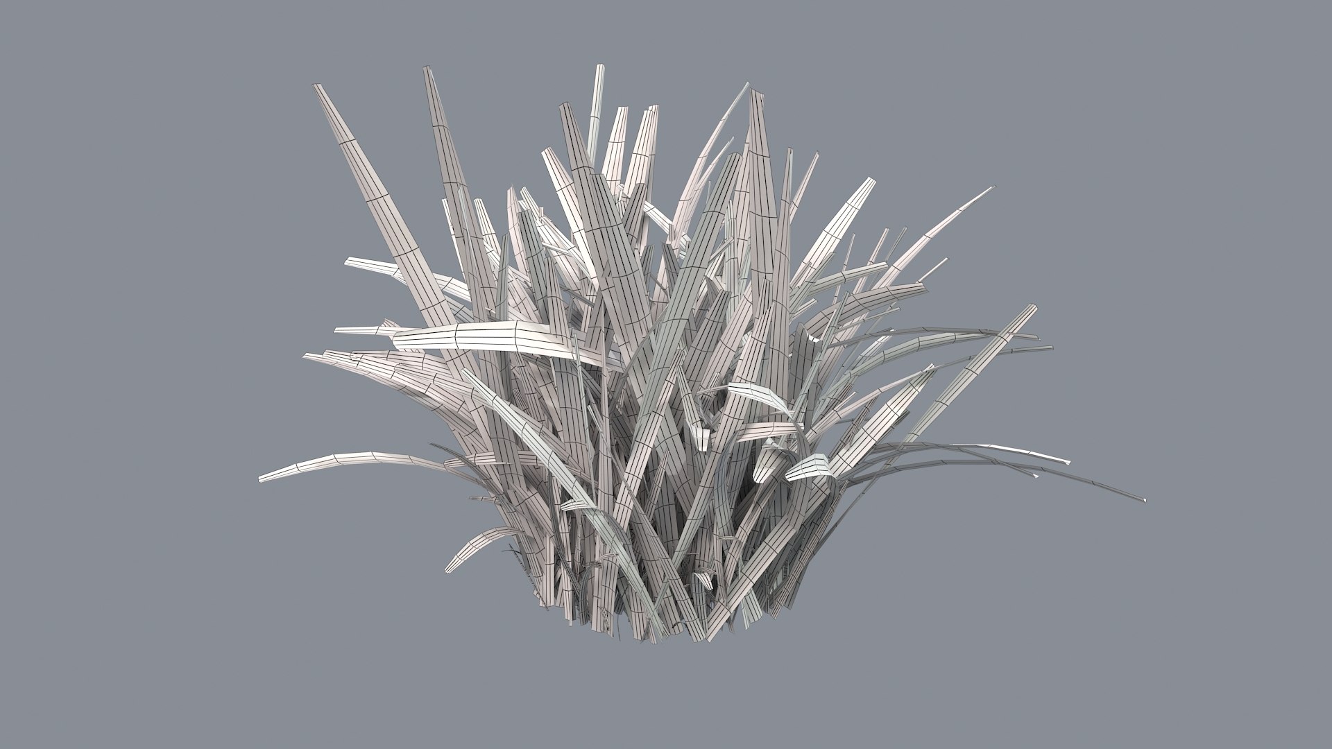 3D Grass Cluster Collection 003- 2 Cluster Types Model - TurboSquid 1923645