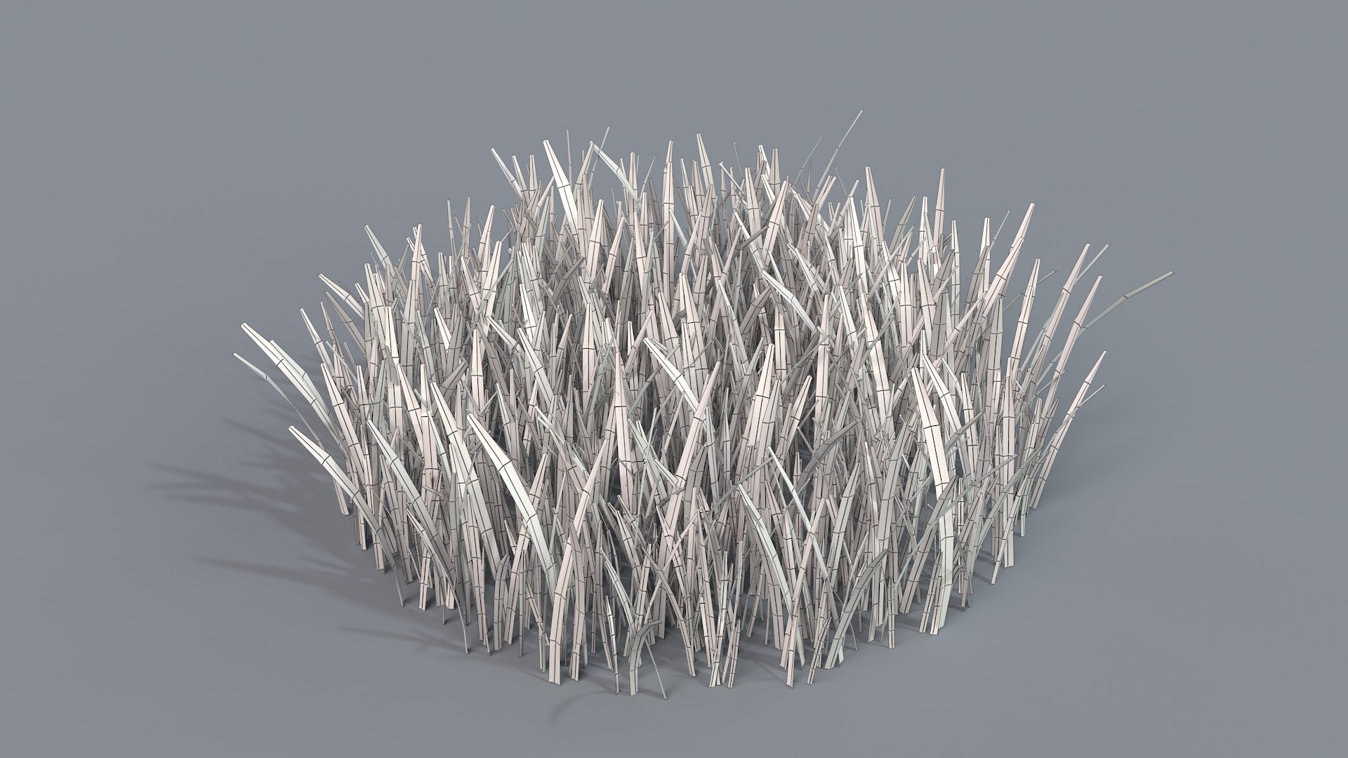 3D Grass Cluster Collection 003- 2 Cluster Types Model - TurboSquid 1923645