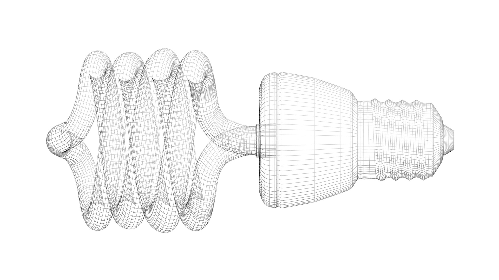 3D model CFL Light Bulb - TurboSquid 1732869