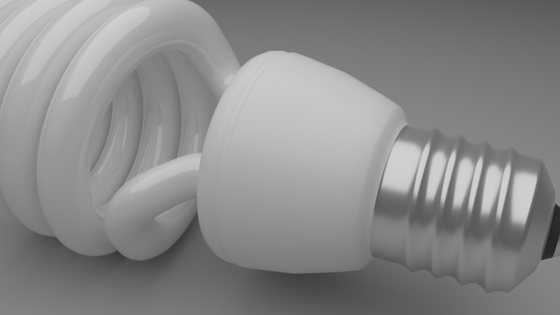 3D Model CFL Light Bulb - TurboSquid 1732869