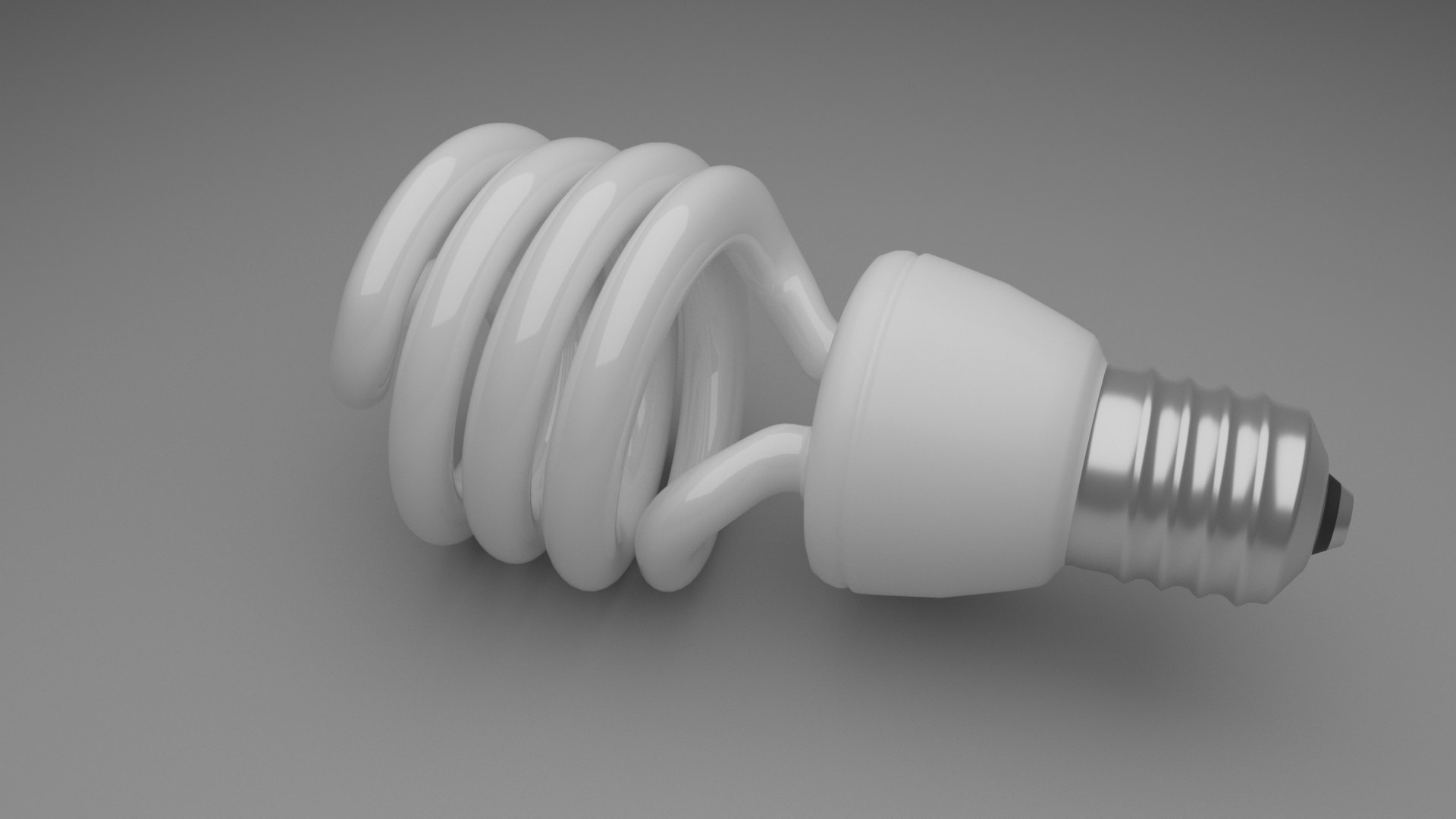3D Model CFL Light Bulb - TurboSquid 1732869