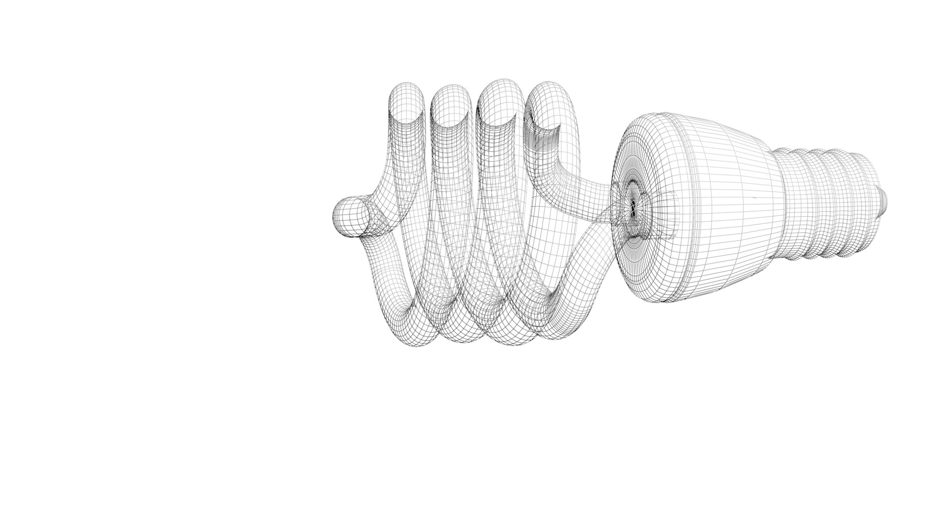3D model CFL Light Bulb - TurboSquid 1732869
