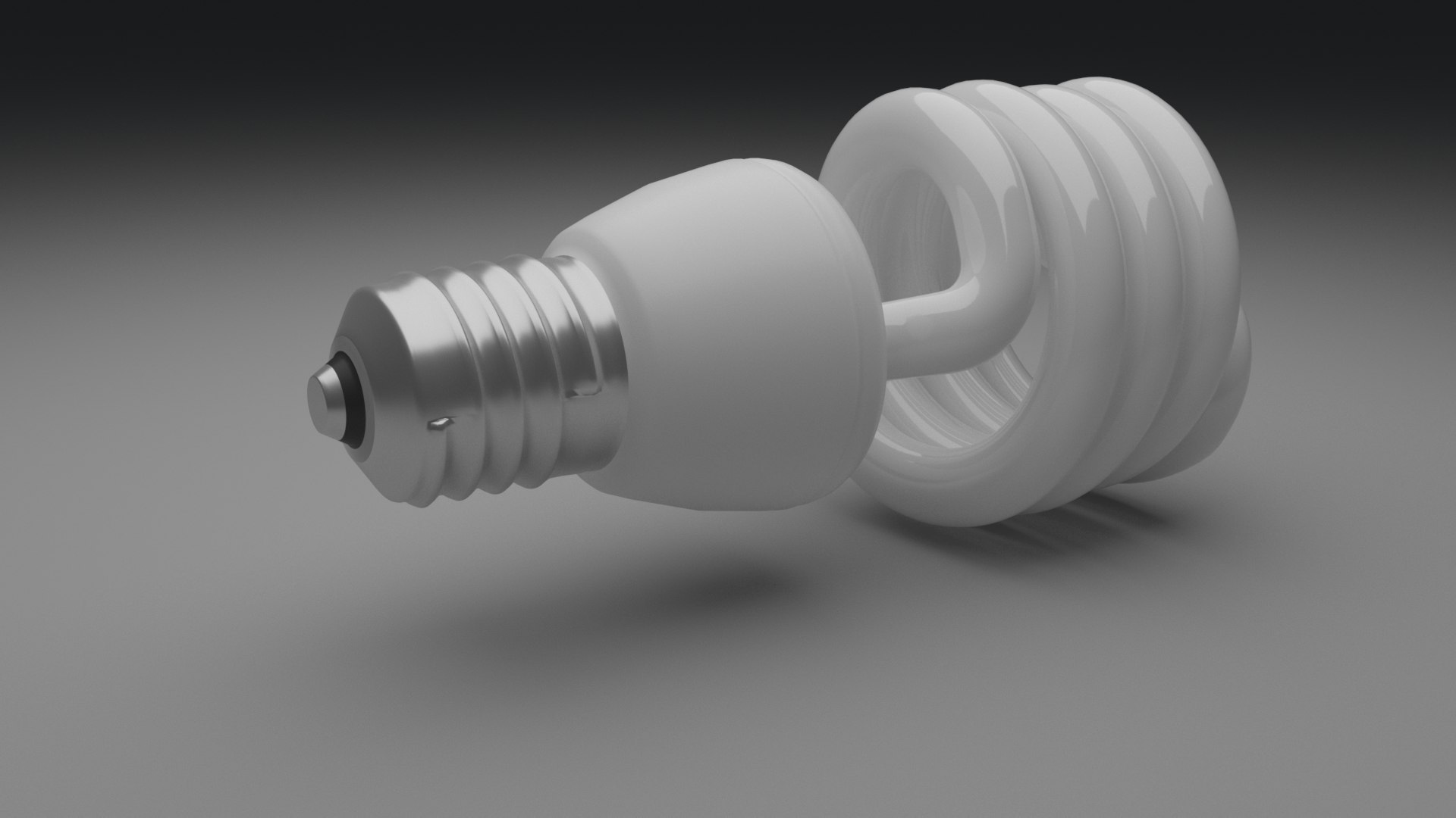 3D Model CFL Light Bulb - TurboSquid 1732869