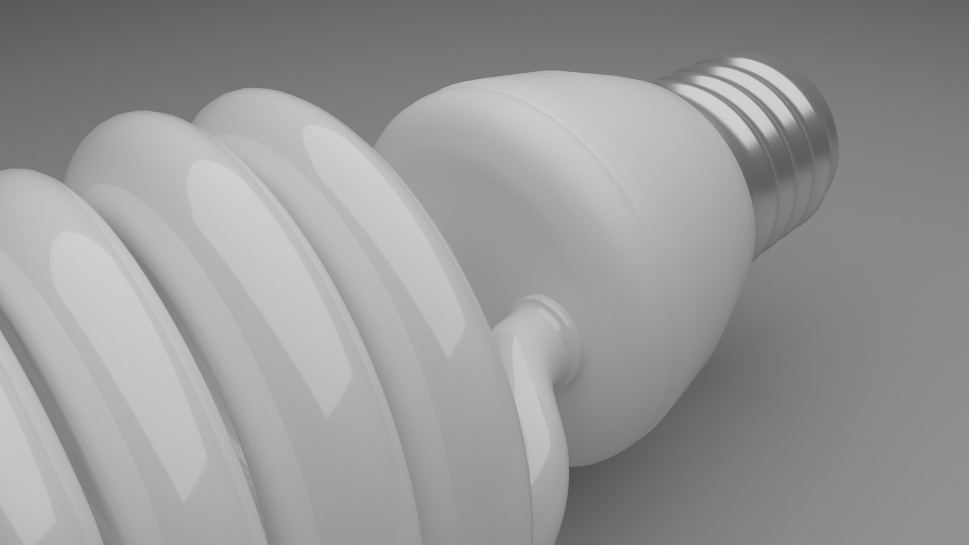 3D Model CFL Light Bulb - TurboSquid 1732869