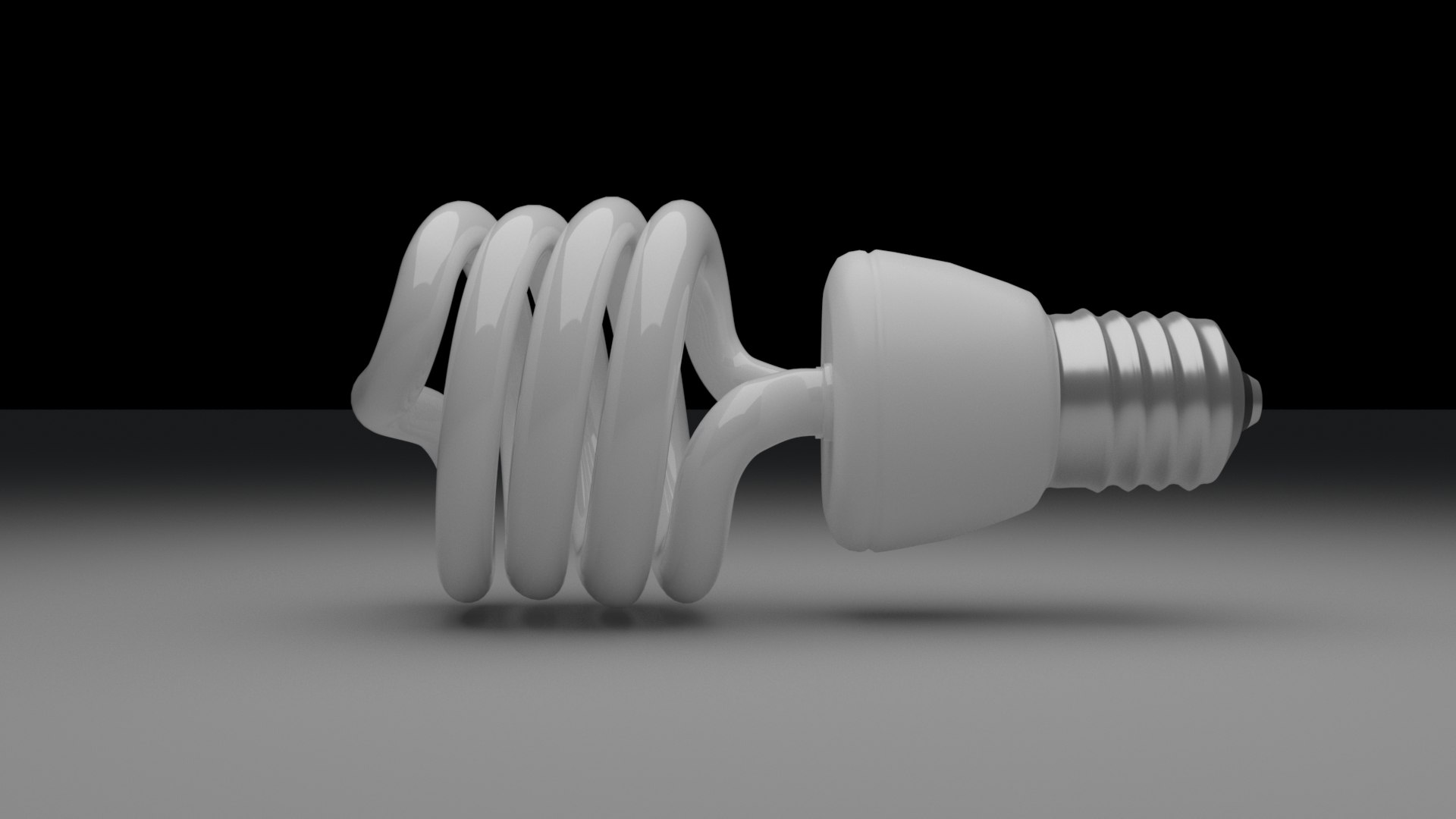 3D Model CFL Light Bulb - TurboSquid 1732869