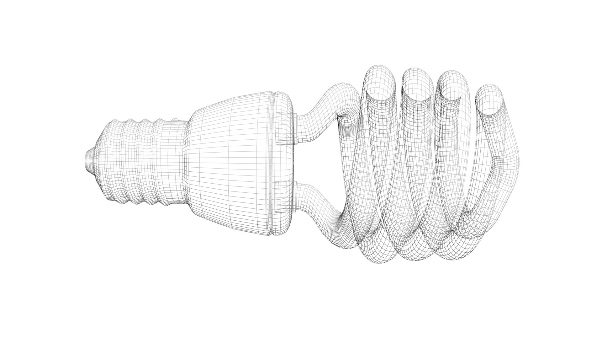 3D model CFL Light Bulb - TurboSquid 1732869