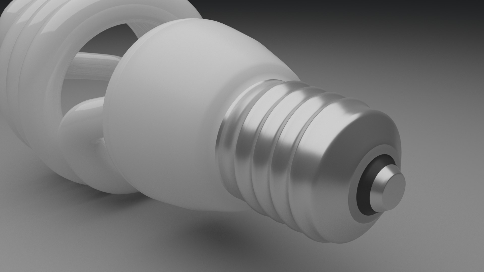 3D Model CFL Light Bulb - TurboSquid 1732869