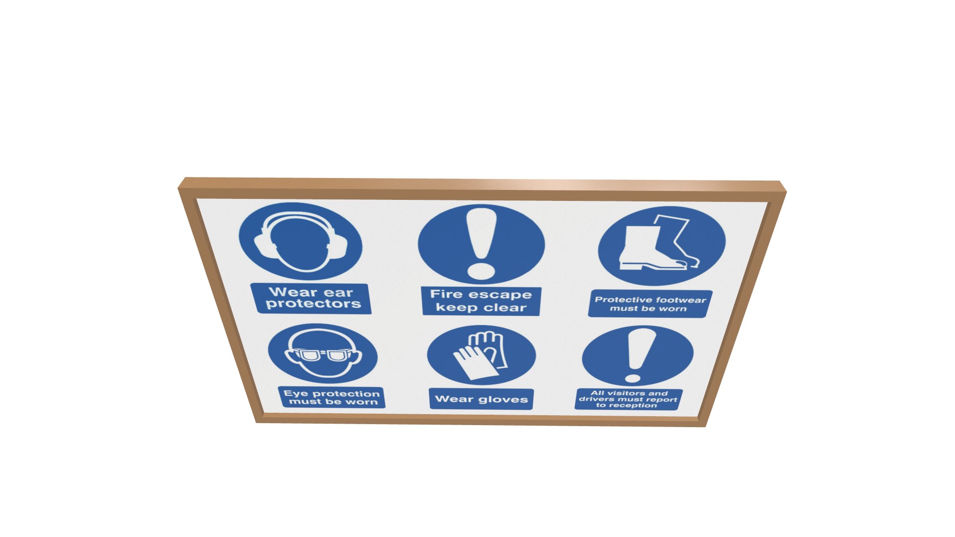 3D frame board - TurboSquid 2172863