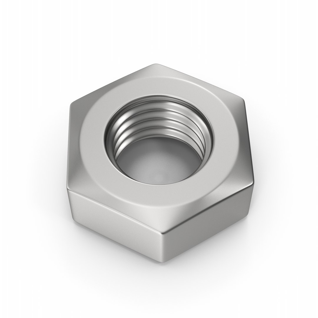 Steel Nut 3D Model - TurboSquid 2161603
