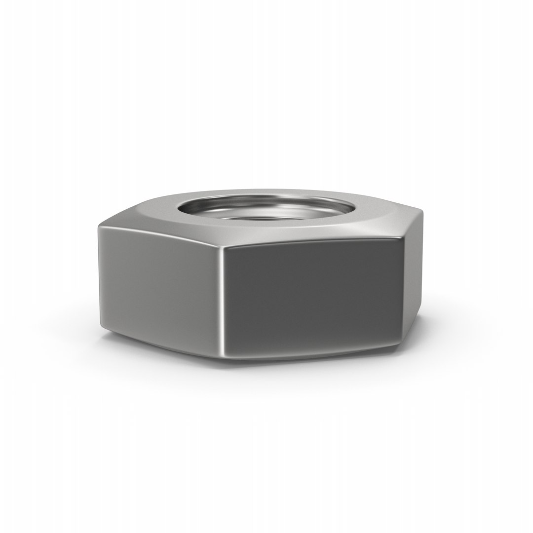 Steel Nut 3D Model - TurboSquid 2161603