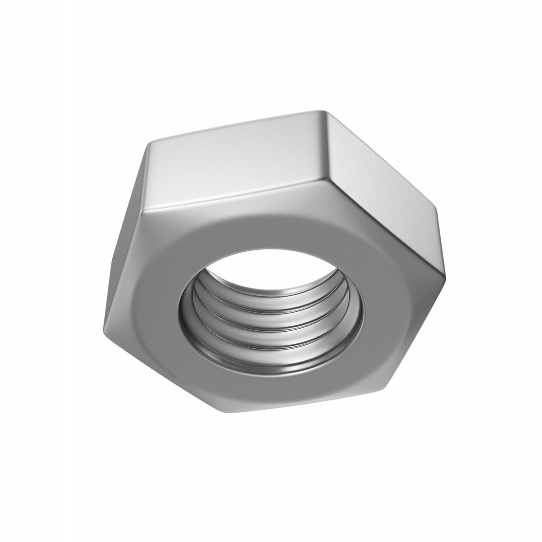 Steel Nut 3D Model - TurboSquid 2161603